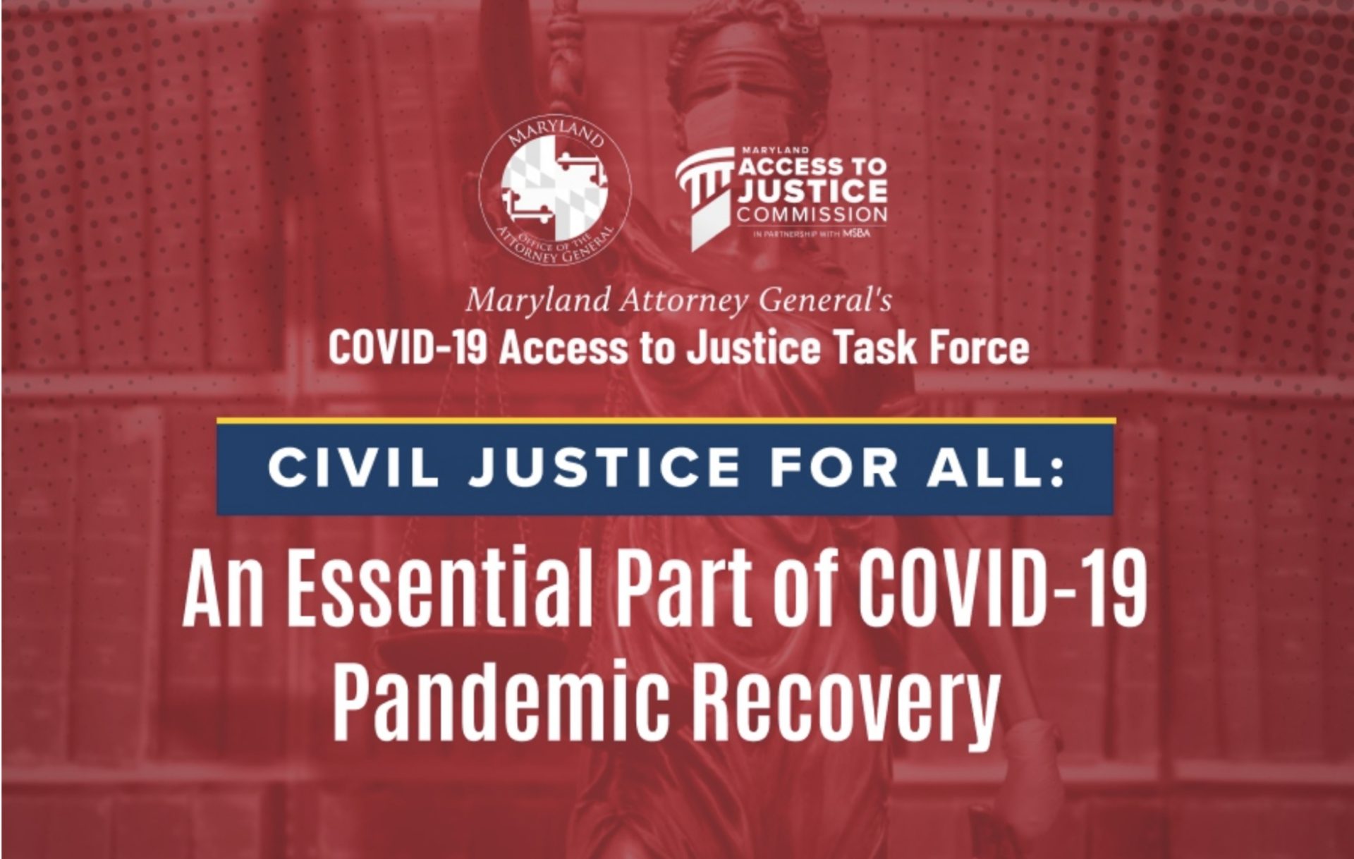 “Civil Justice For All” Story Map - Maryland Access to Justice Commission